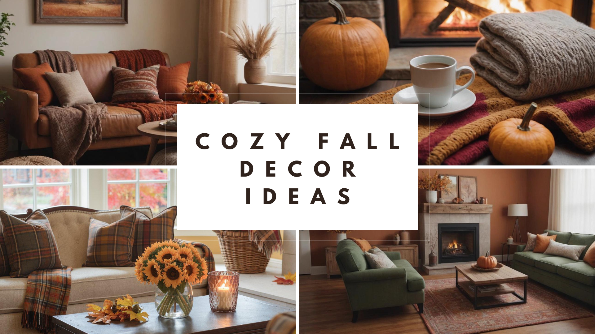 15 Cozy Fall Decor Ideas for the Home | Autumn Inspiration