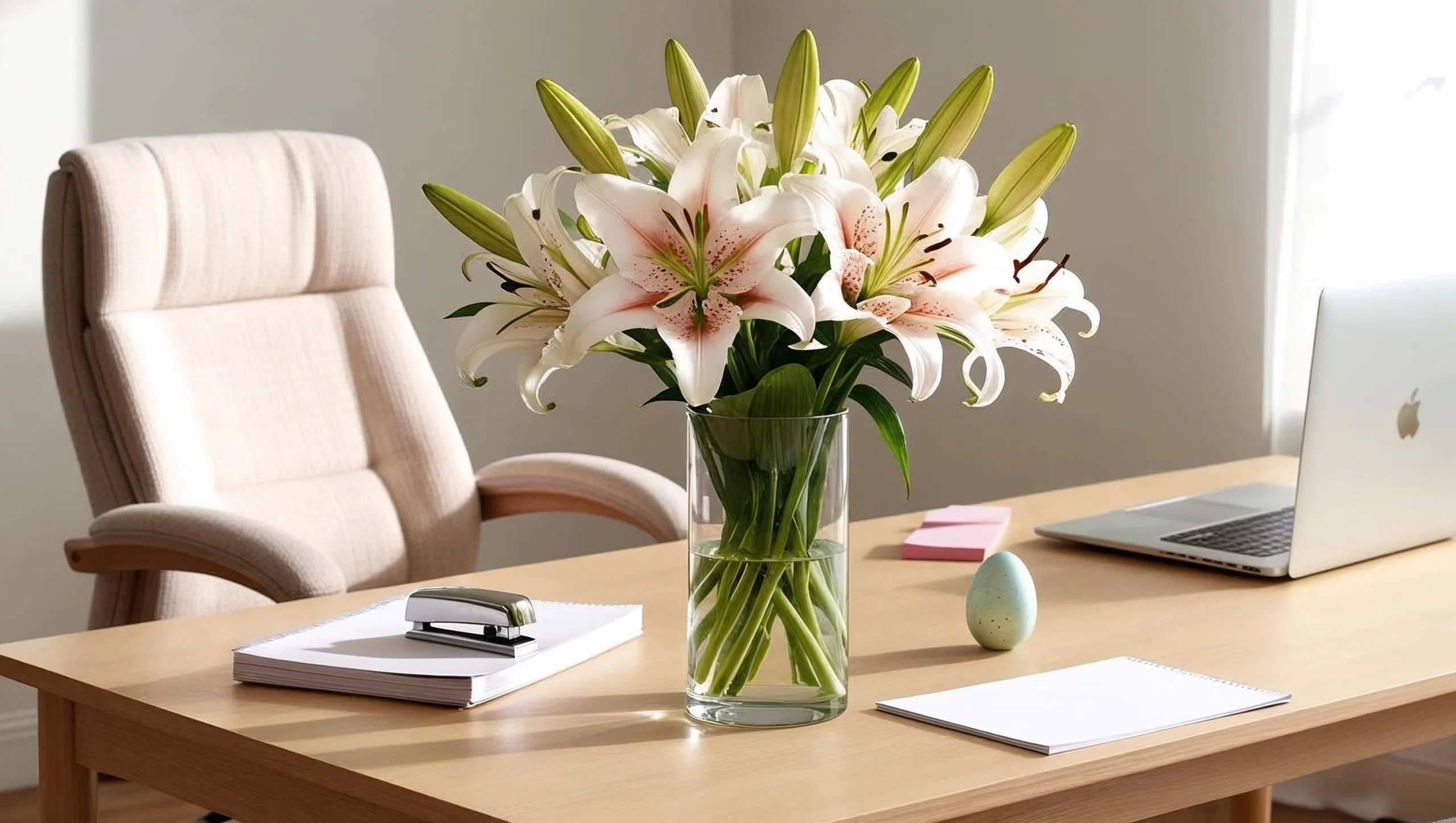 How to Style Your Easter Desk Setup for a Fun, Festive Vibe